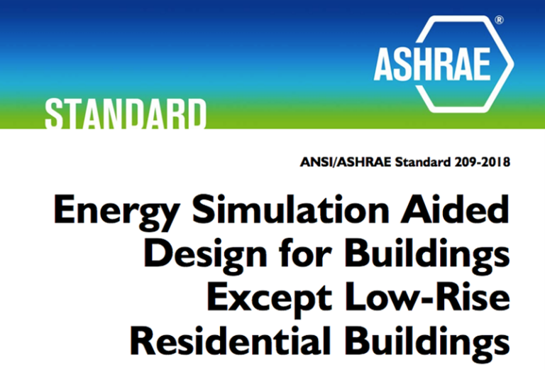 Nuevo estándar Ashrae 209-2018 para el diseño de edificios con ...