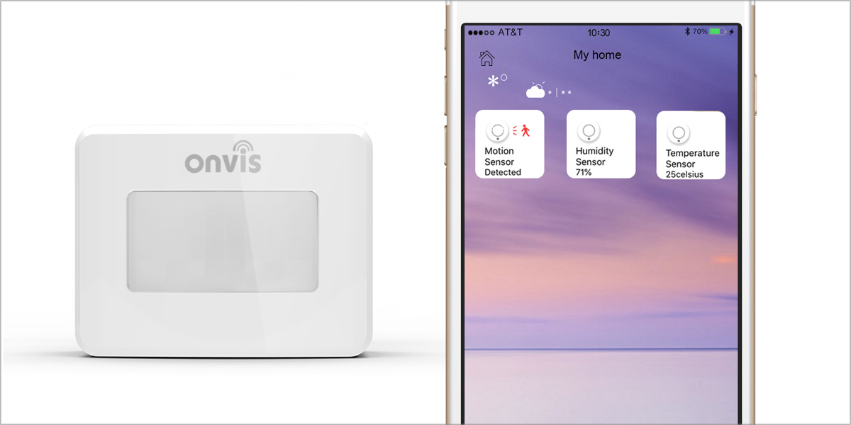 El sensor Onvis Smart Motion proporciona triple funcionalidad ...