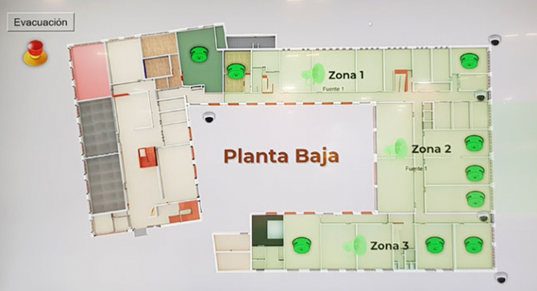 Sistema de megafonía y evacuación integrado en una suite de seguridad ...
