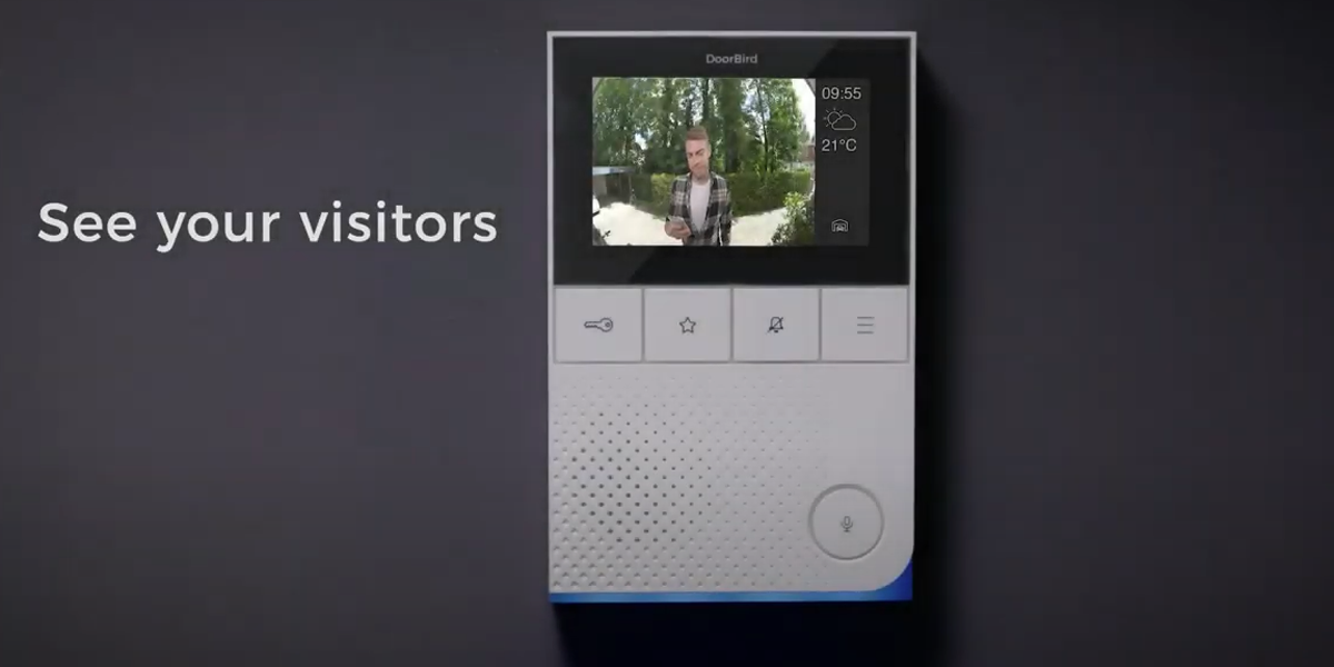 Monitor interior IP DoorBird • CASADOMO