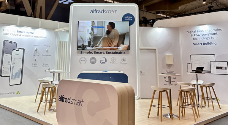 El stand de Alfred Smart en ISE acogió pruebas en directo de ...