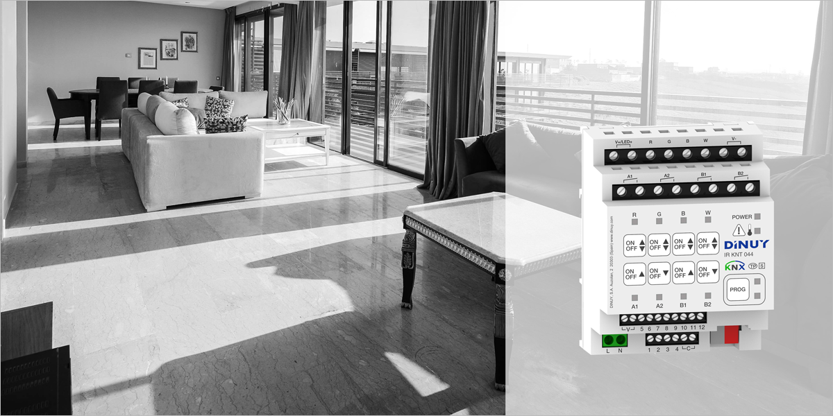 El nuevo master room KNX de Dinuy gestiona los sistemas desde el mismo dispositivo • CASADOMO