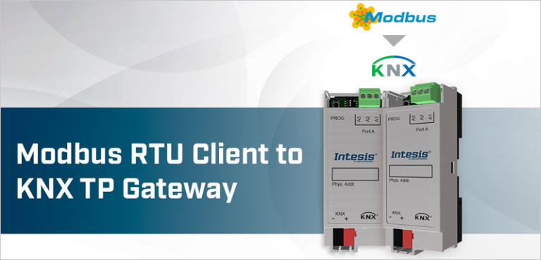 Intesis mejora su gateway para facilitar la integración de Modbus RTU ...