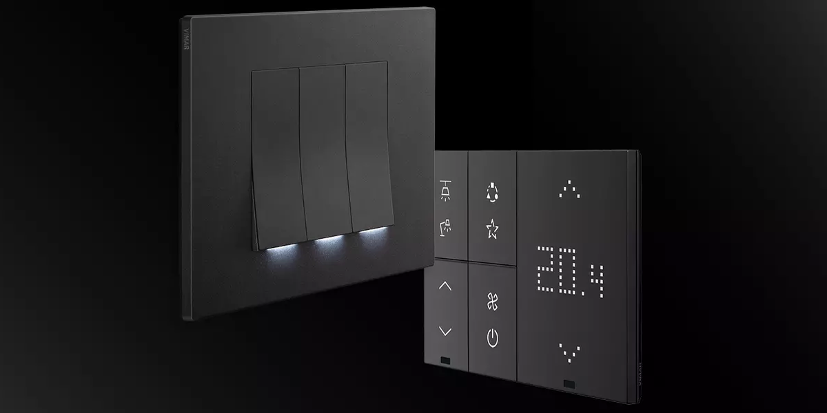 Vimar presenta la nueva serie de placas y mandos inteligentes y ...