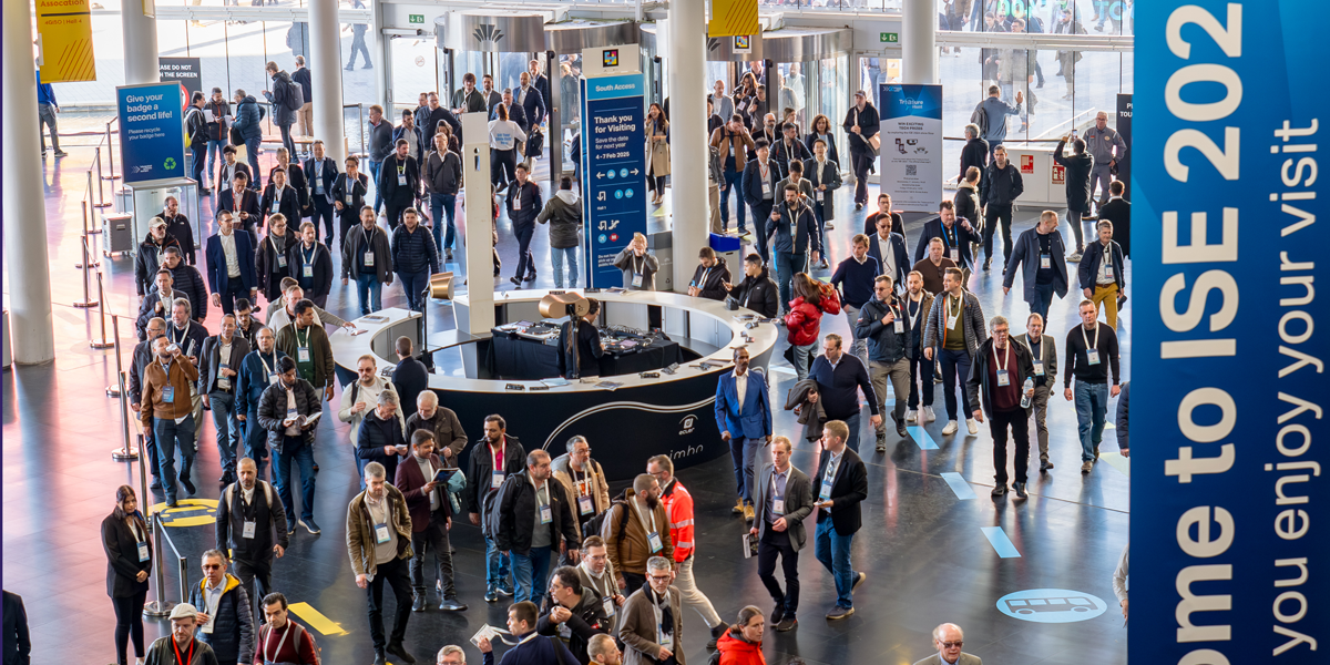 La feria audiovisual Integrated Systems Europe (ISE) 2024 bate sus ...