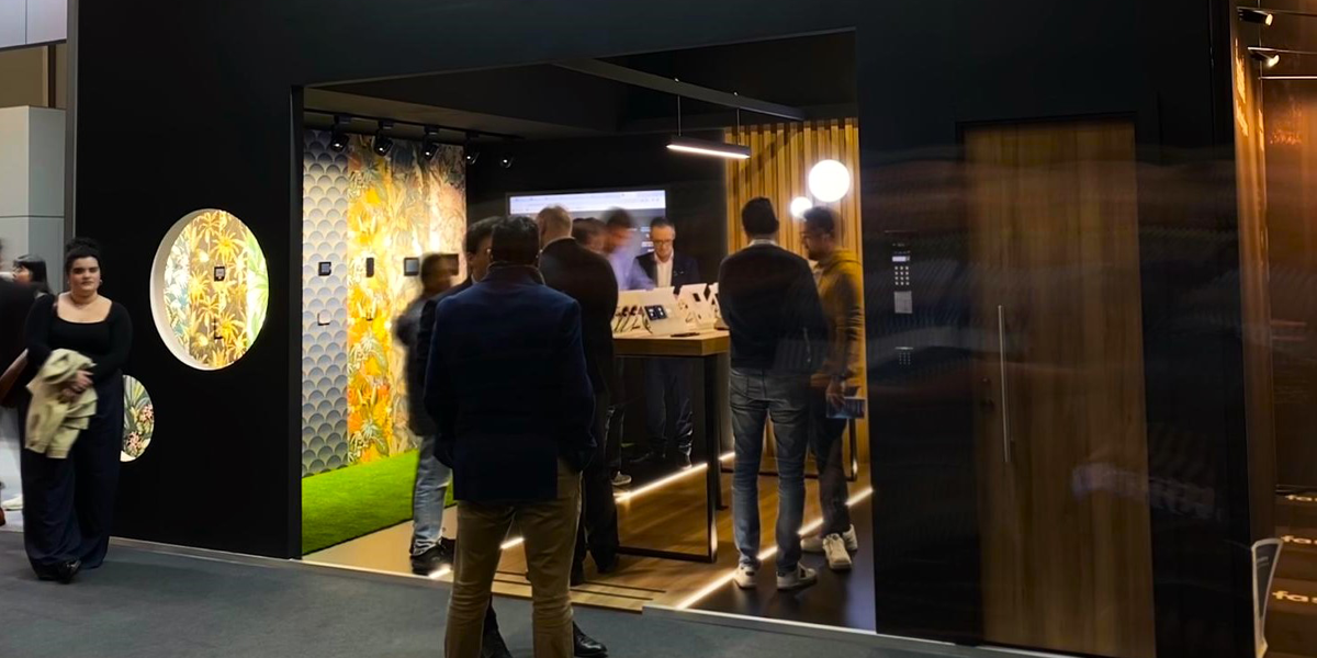 La convergencia entre tecnología y diseño protagonizó el stand de ...