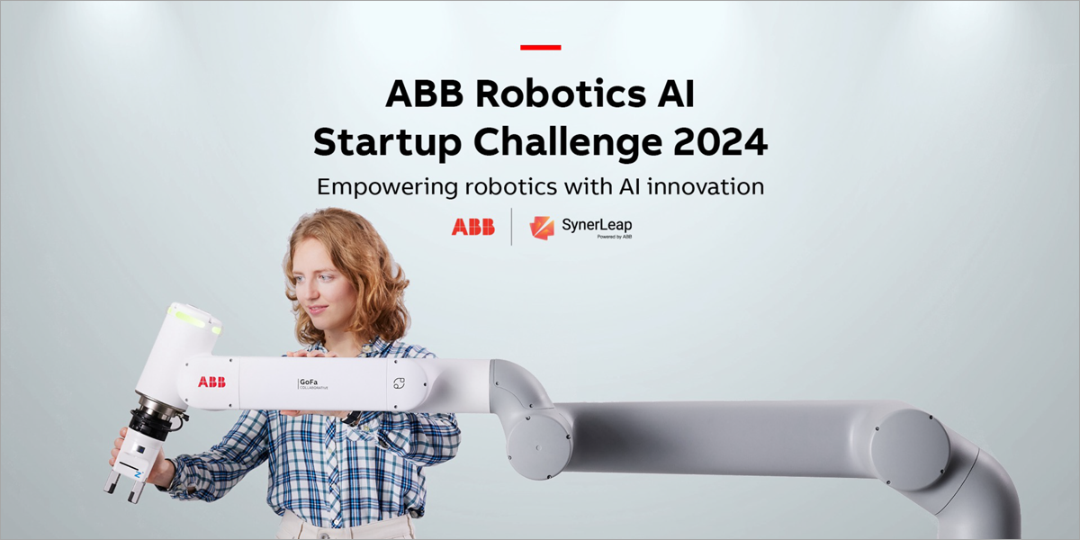 Abierto el plazo de presentación de solicitudes para la competición ABB Robotics AI Startup ...
