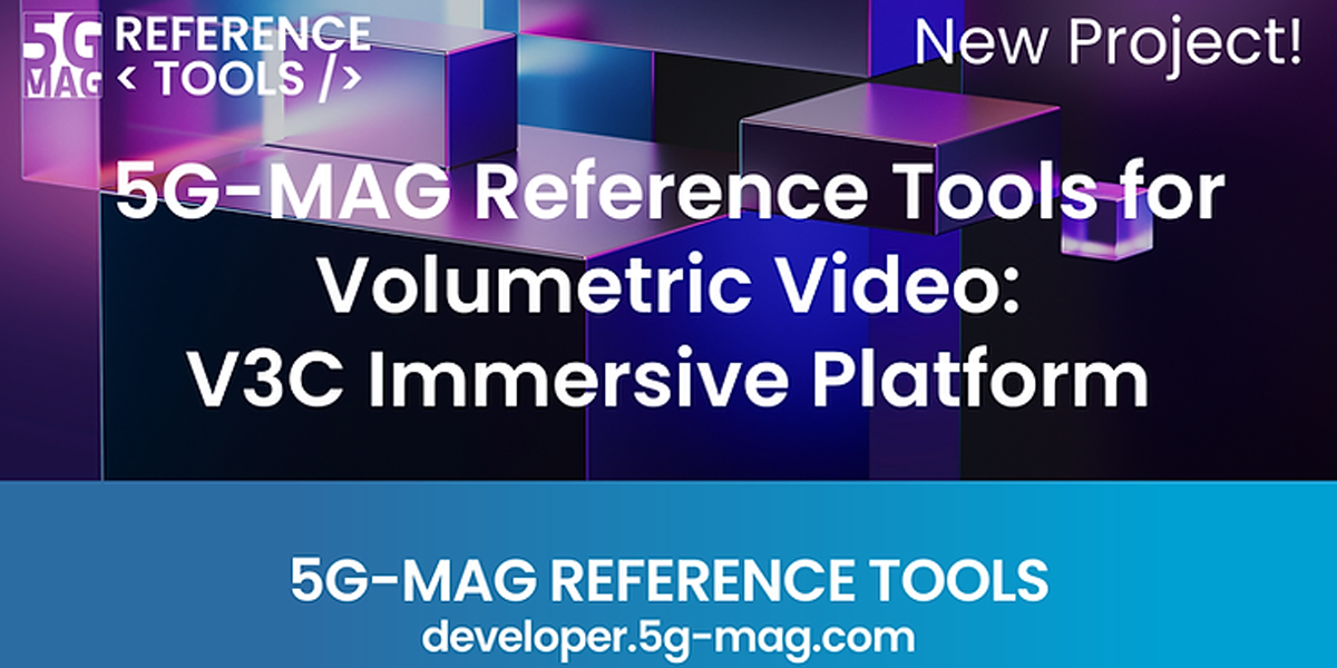5G-MAG anuncia la disponibilidad de nuevas herramientas para desarrollar vídeo volumétrico ...
