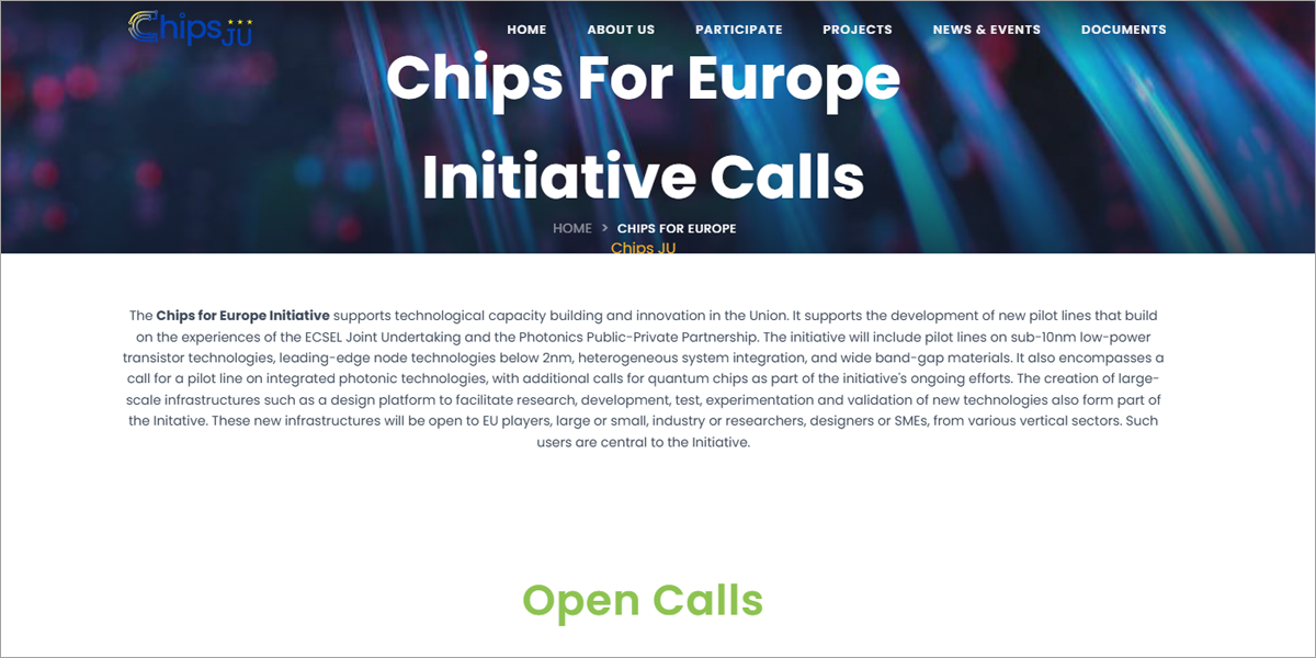 Chips JU abre nuevas convocatorias de ayudas para desarrollar ...