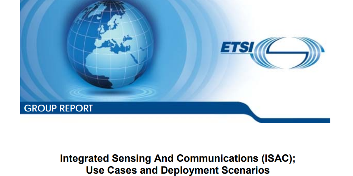 Informe 'Detección y comunicaciones integradas (ISAC): casos de uso y escenarios de ...