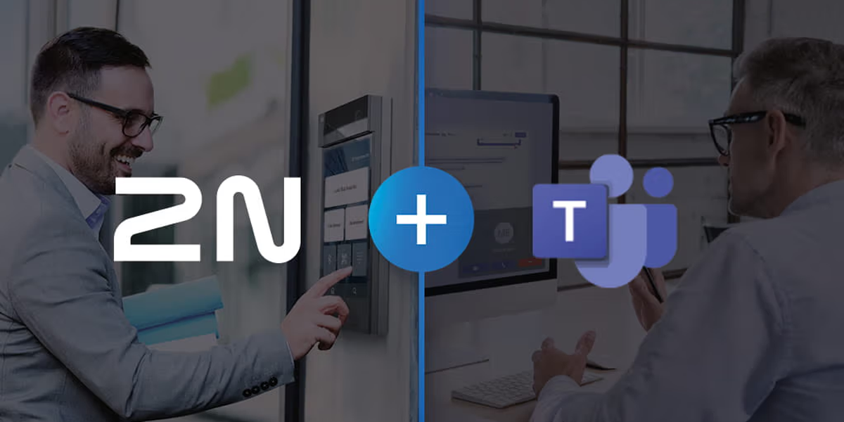 La integración de videoporteros 2N con Microsoft Teams facilita la gestión de accesos ...