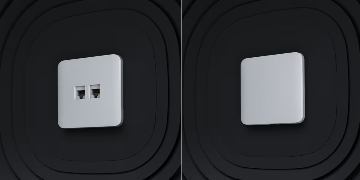 Los nuevos Outlet LAN y CoverPlate de Ajax integran la infraestructura eléctrica en la estética ...