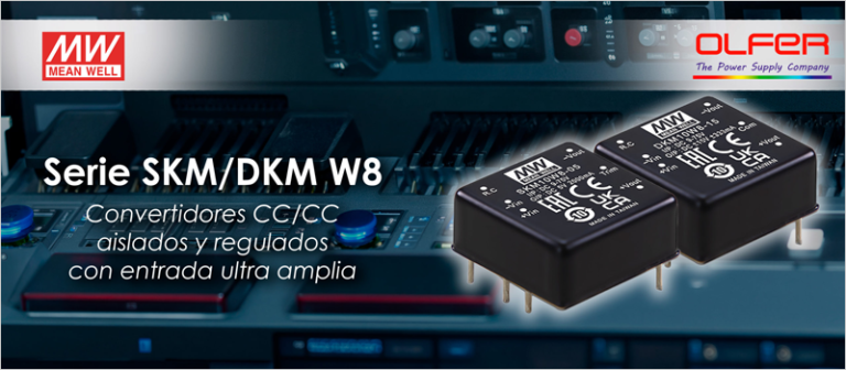 Nueva serie SKM/DKM W8 de convertidores CC/CC aislados distribuida por ...